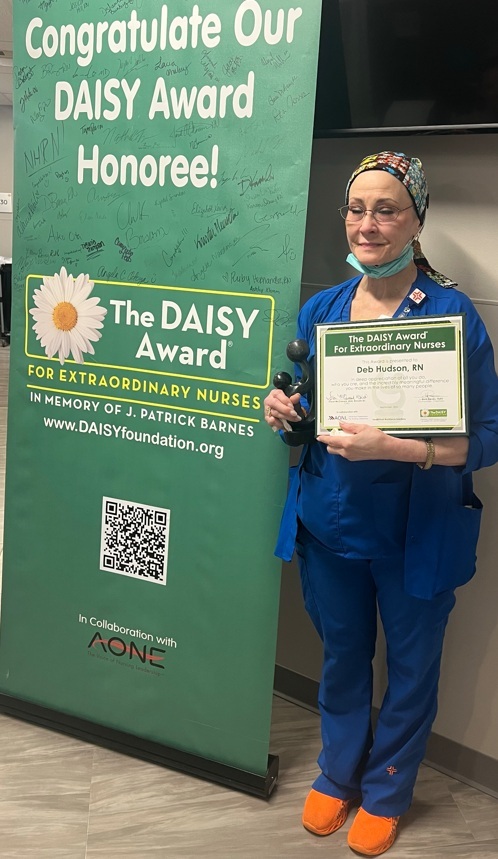 Congratulations to DAISY Award Winner & HealthTrust RN Deb Hudson