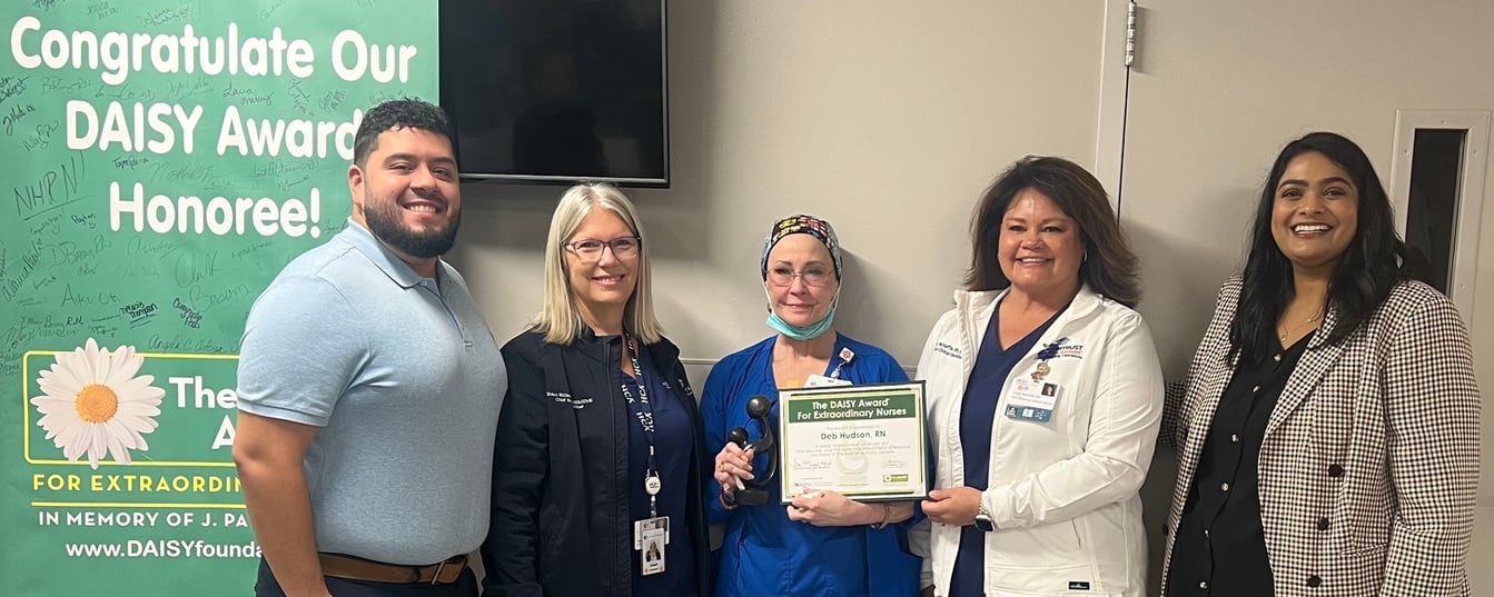 Congratulations to DAISY Award Winner & HealthTrust RN Deb Hudson